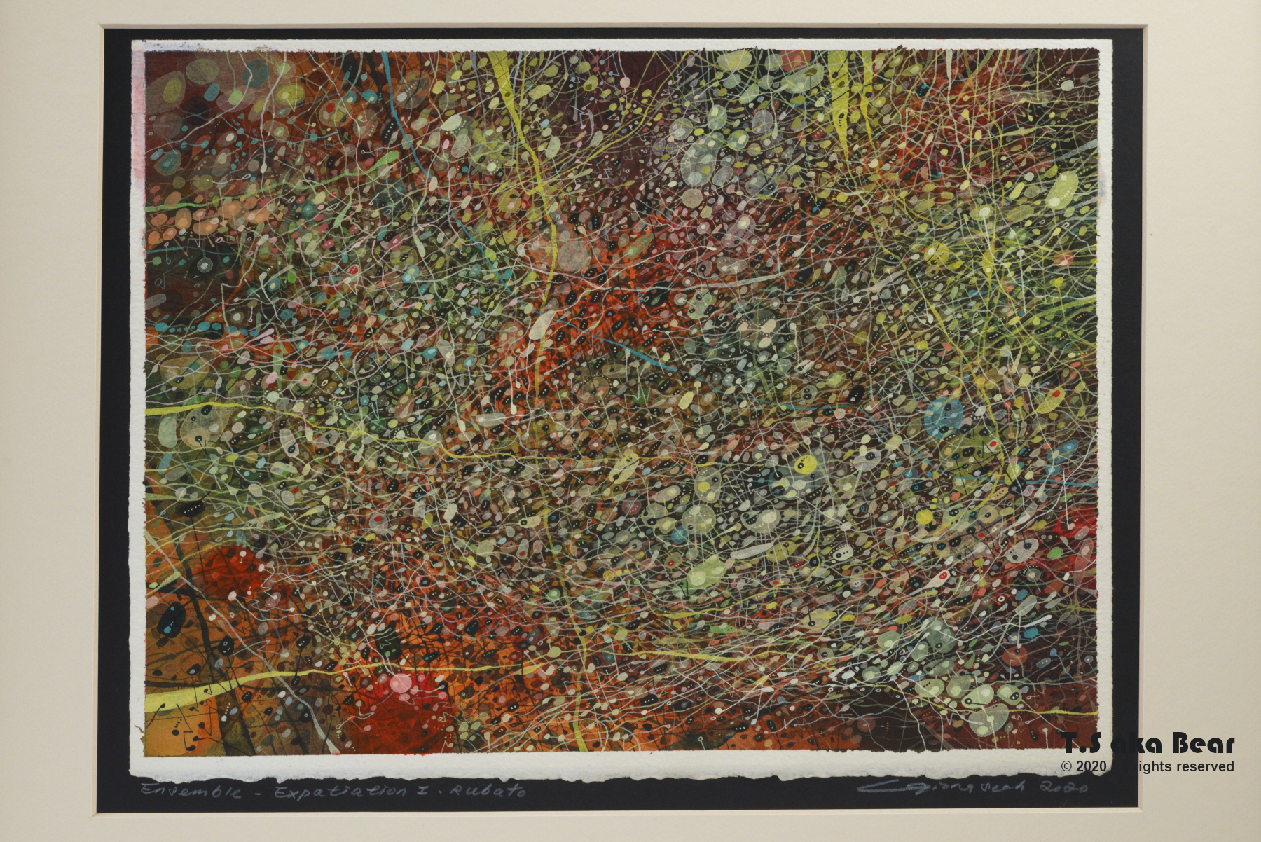 Ensemble – Expatiation I . Rubato | Drawing – Tiong-seah Yap | @tsakabear
